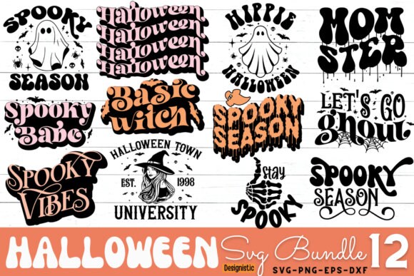 Spooktacular Halloween SVG Bundle Mega Digital Download for Crafts and ...