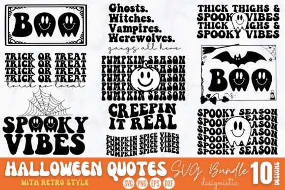 Spooktacular Halloween SVG Bundle Mega Digital Download for Crafts and ...