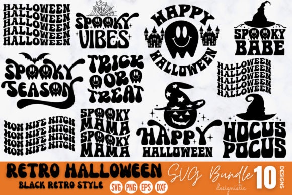 Spooktacular Halloween SVG Bundle Mega Digital Download for Crafts and ...