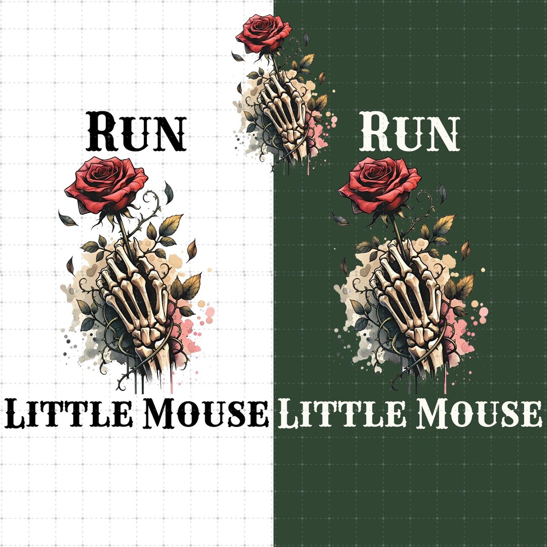 Run Little Mouse PNG Digital Download, Haunting Adeline Digital ...