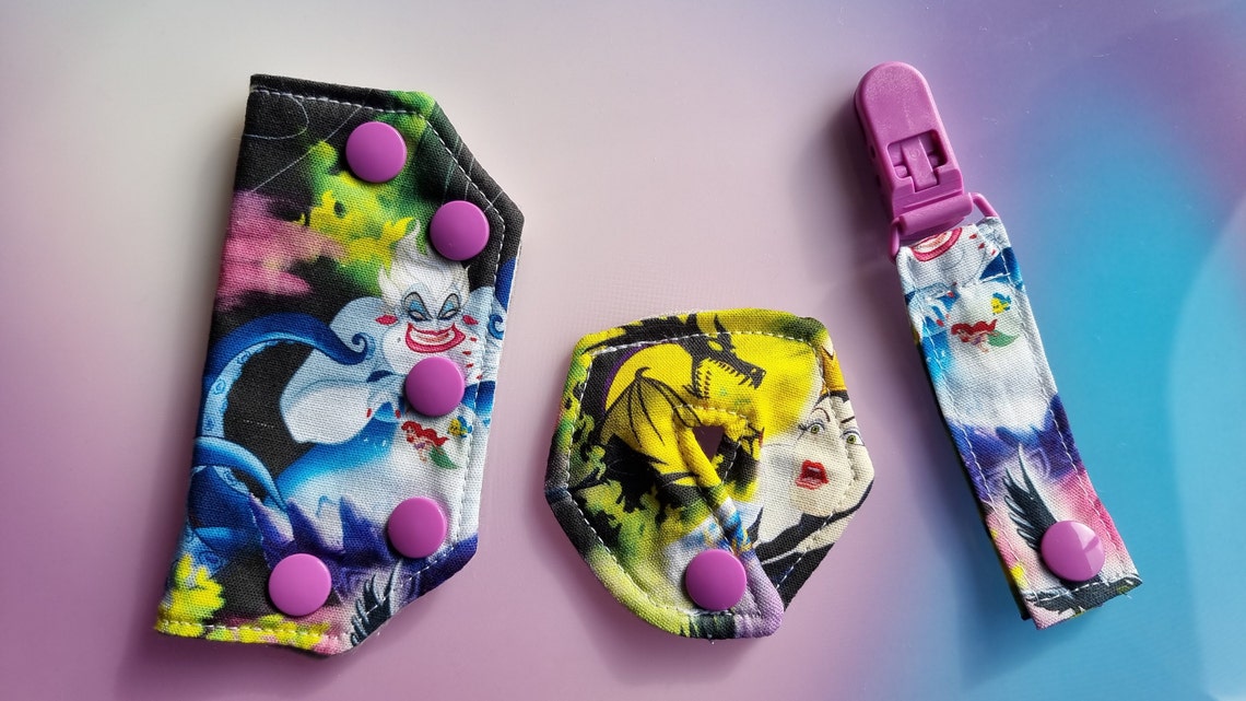 Disney-themed Tubie Accessory Set (1 Port Cover, 1 Tubie Pad and 1 ...