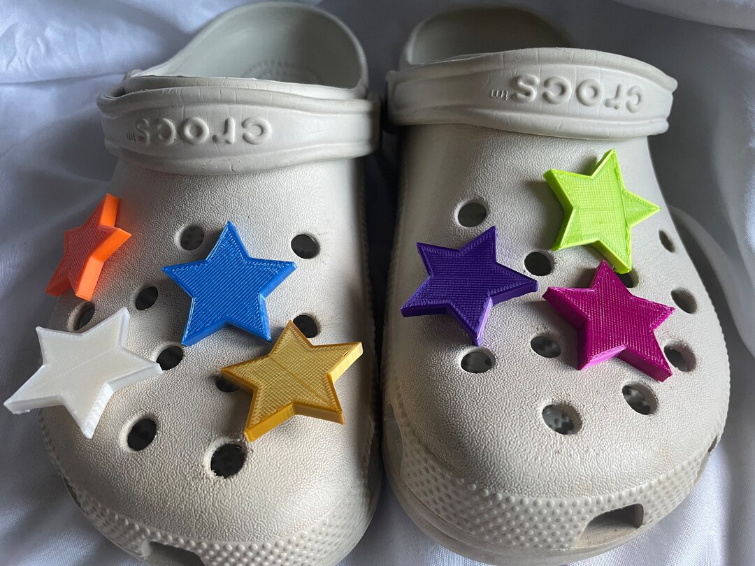 Croc Star Charms, 3D Printed Charms for Crocs, Gifts - Etsy