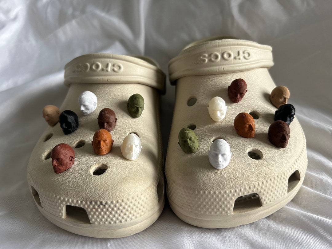 Skin Toned Rock Croc Charm 3D Printed, Croc Charms, Funny Gifts - Etsy