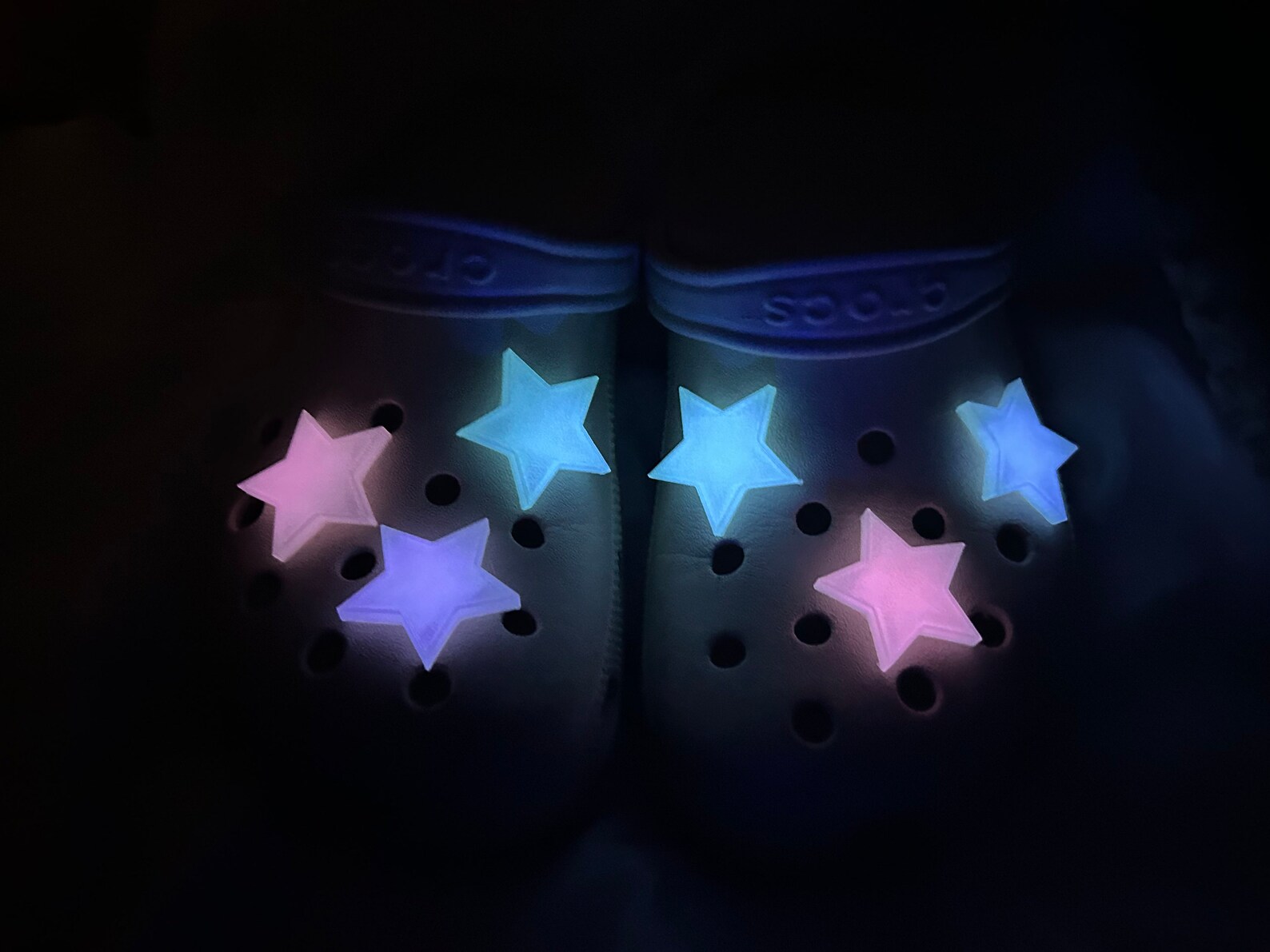 3D Printed Glow in the Dark Star Charms, Unique Gifts - Etsy