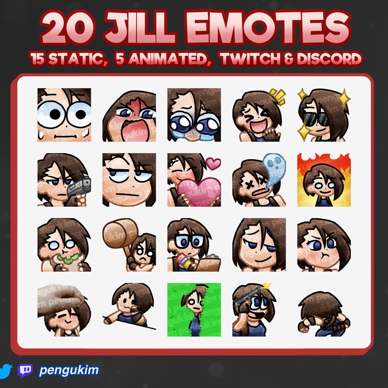 Resident Evil Twitch Jill - Etsy