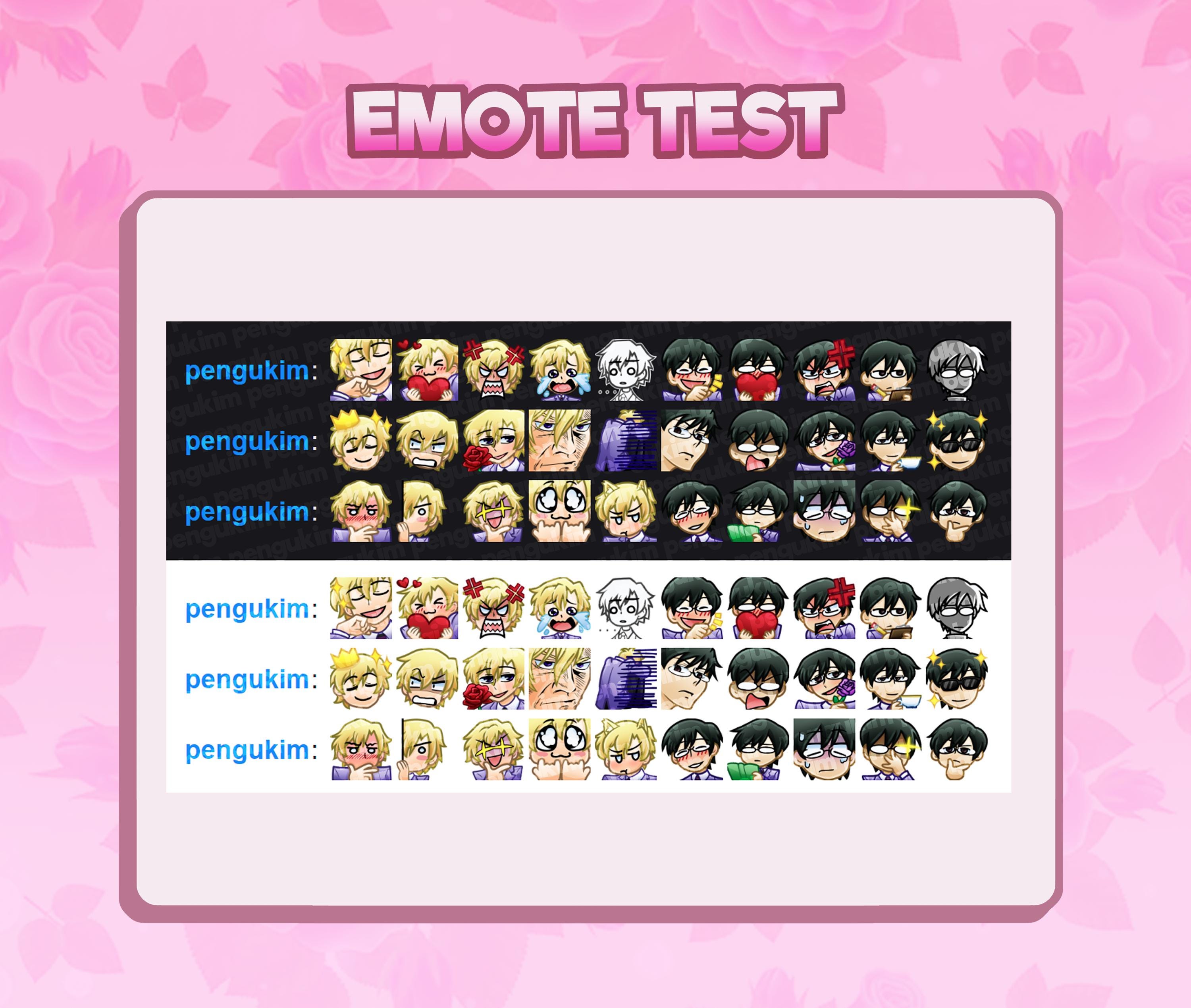 OHSHC Mega Emote Pack for Twitch / Youtube / Discord / Facebook / Kick ...