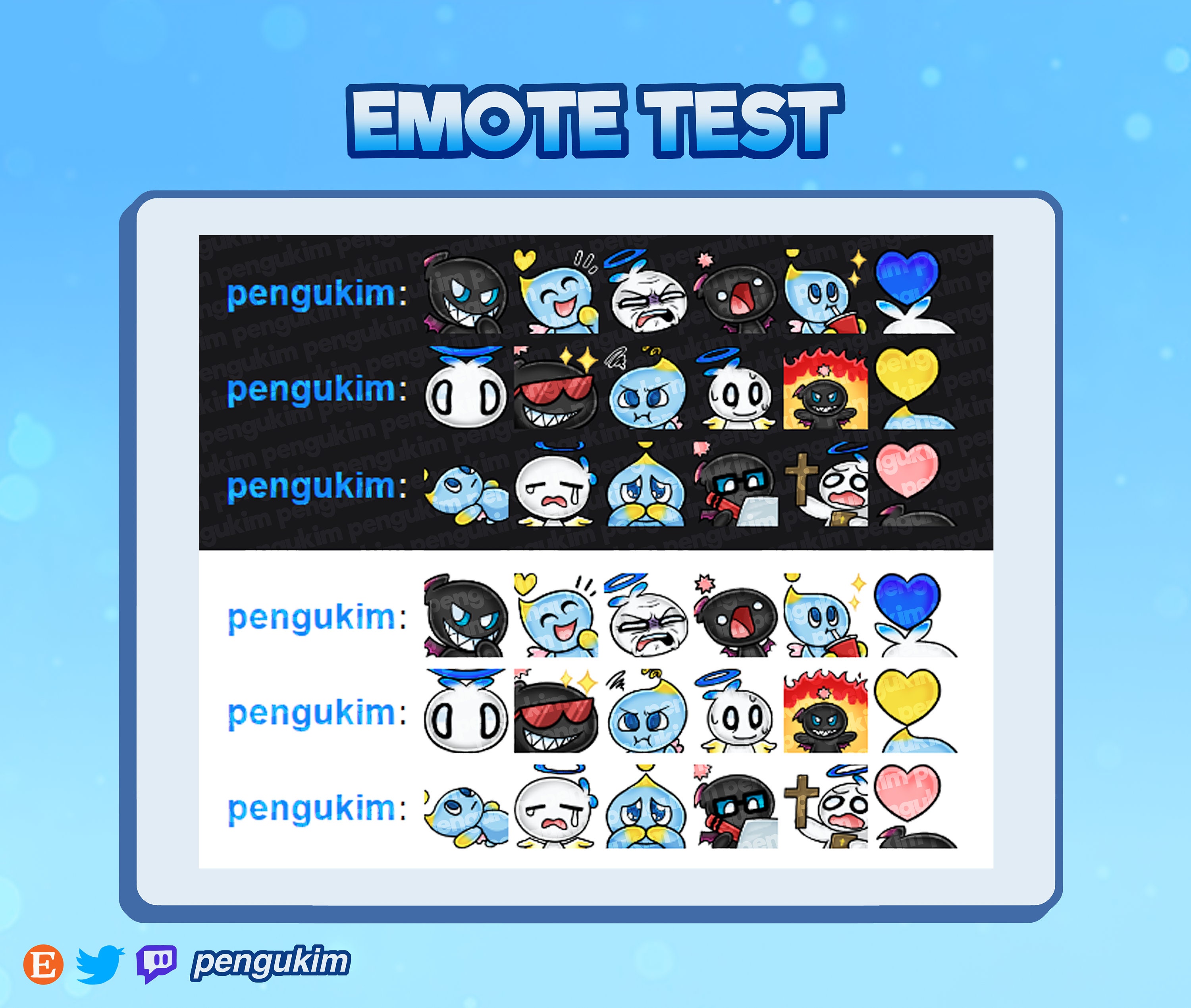 18 Chao (neutral, Hero and Dark) STATIC Emotes for Twitch, Youtube ...