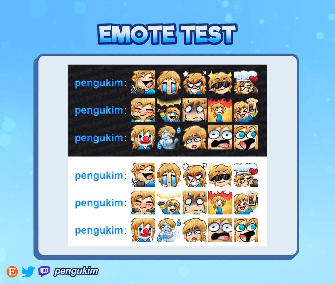 20+ Link Emotes, Animated & Static for Twitch/youtube/discord/facebook ...