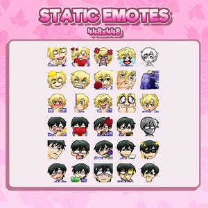 OHSHC Mega Emote Pack for Twitch / Youtube / Discord / Facebook / Kick ...