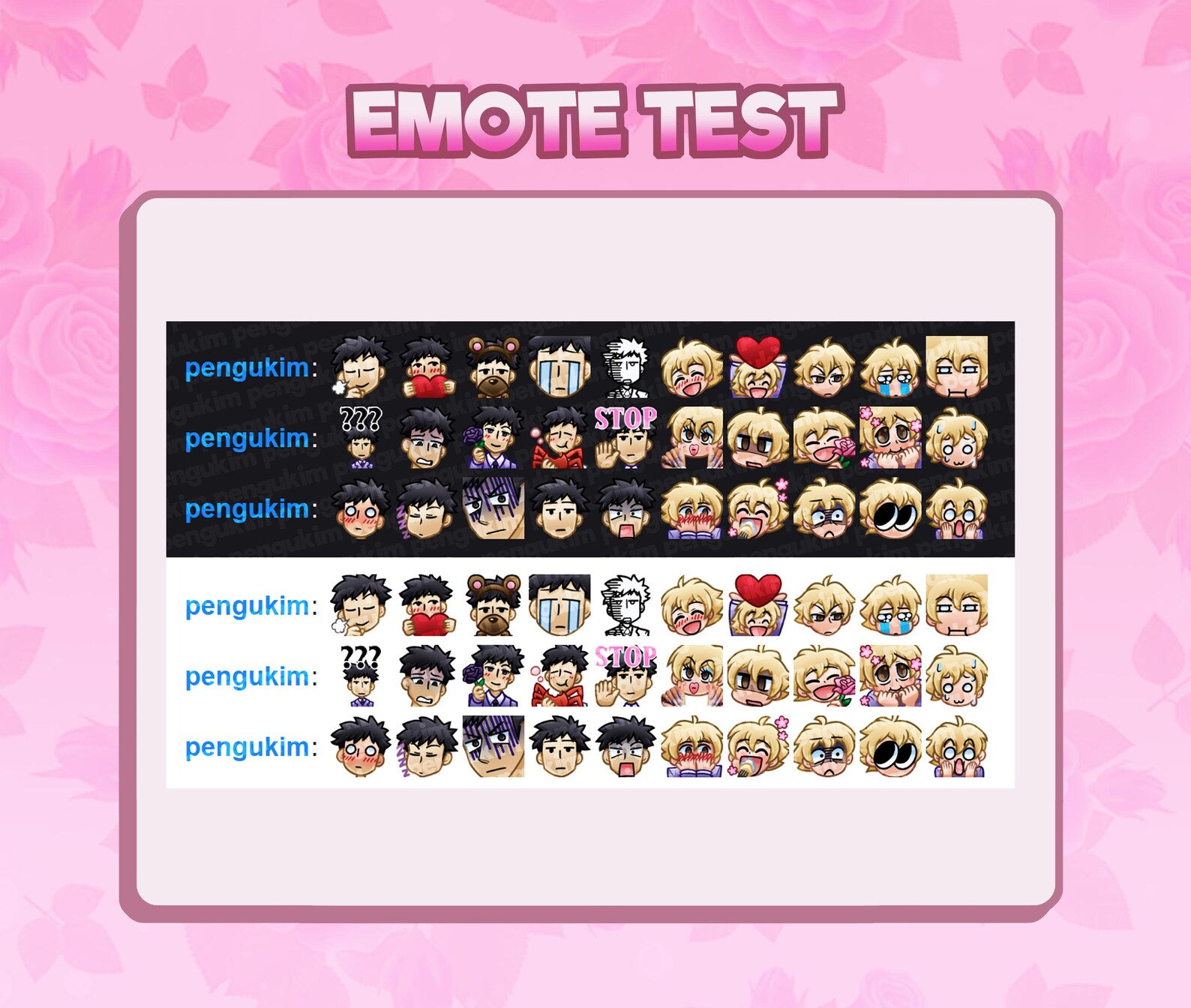 OHSHC Mega Emote Pack for Twitch / Youtube / Discord / Facebook / Kick ...