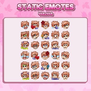 OHSHC Mega Emote Pack for Twitch / Youtube / Discord / Facebook / Kick ...