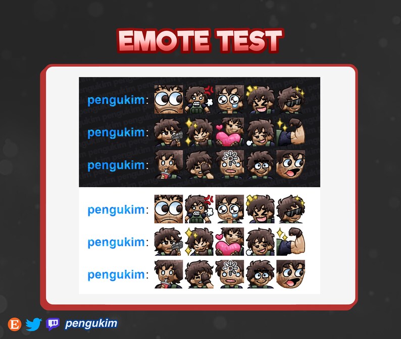 20 Carlos Oliveira Emotes Animated & Static for Twitch / Youtube ...
