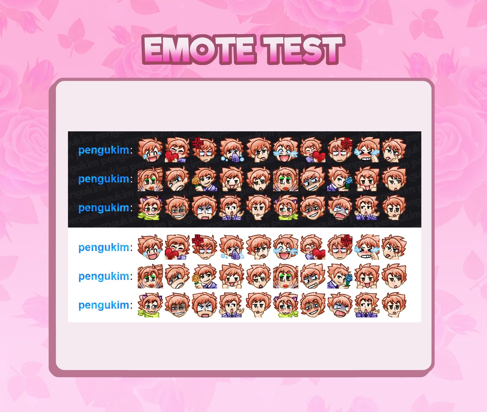 OHSHC Mega Emote Pack for Twitch / Youtube / Discord / Facebook / Kick ...