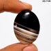 Black Banded Agate Gemstone High Quality Black Banded Agate Cabochon ...