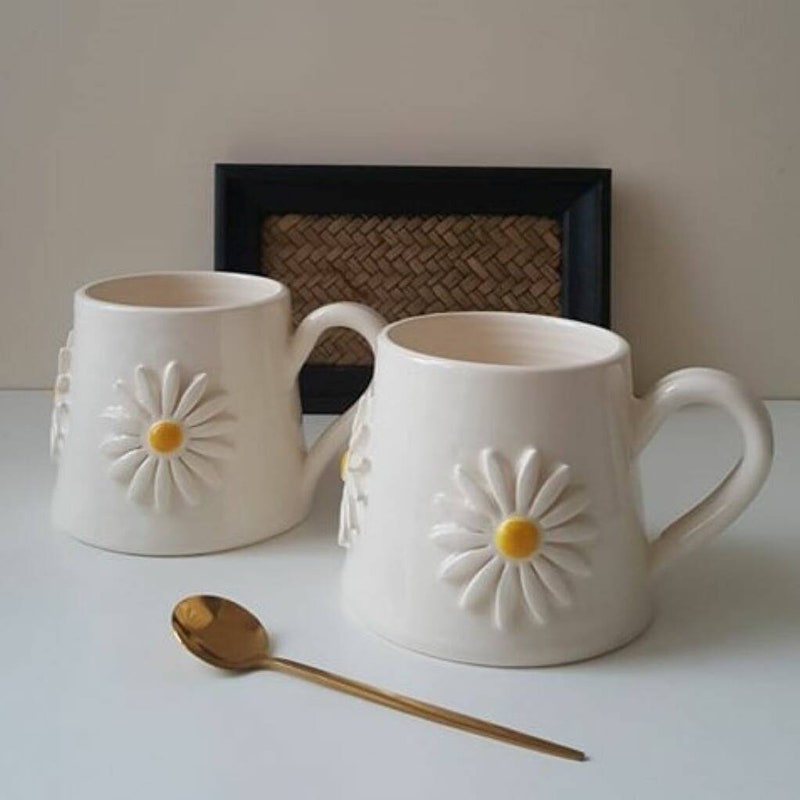 Daisy Mug - Etsy
