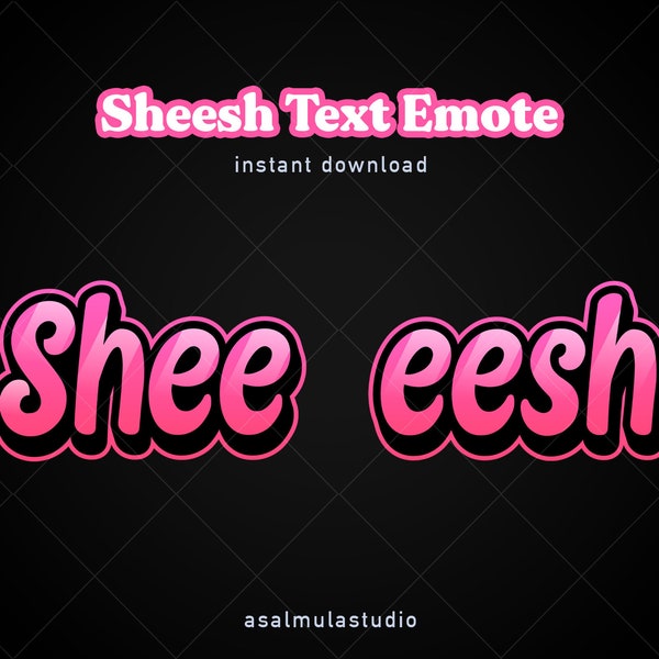 Cute Sheesh Emotes - Etsy