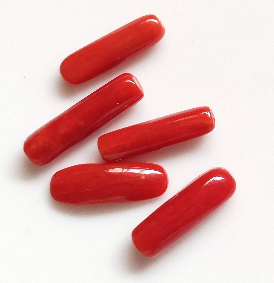 Lot of Stunning!! 21.35cts 100% Natural Coral Cabochon Gemstone ...