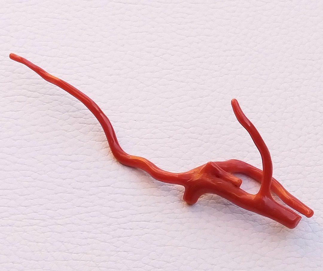 Large AAA Oxblood Coral Branch Natural Italian Coral Branch ...