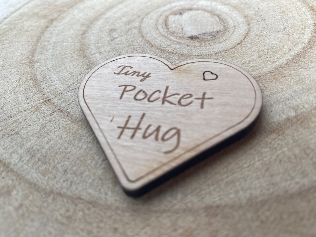 Tiny Pocket Hug - Heart Shape Token - Wholesale Offers - Etsy
