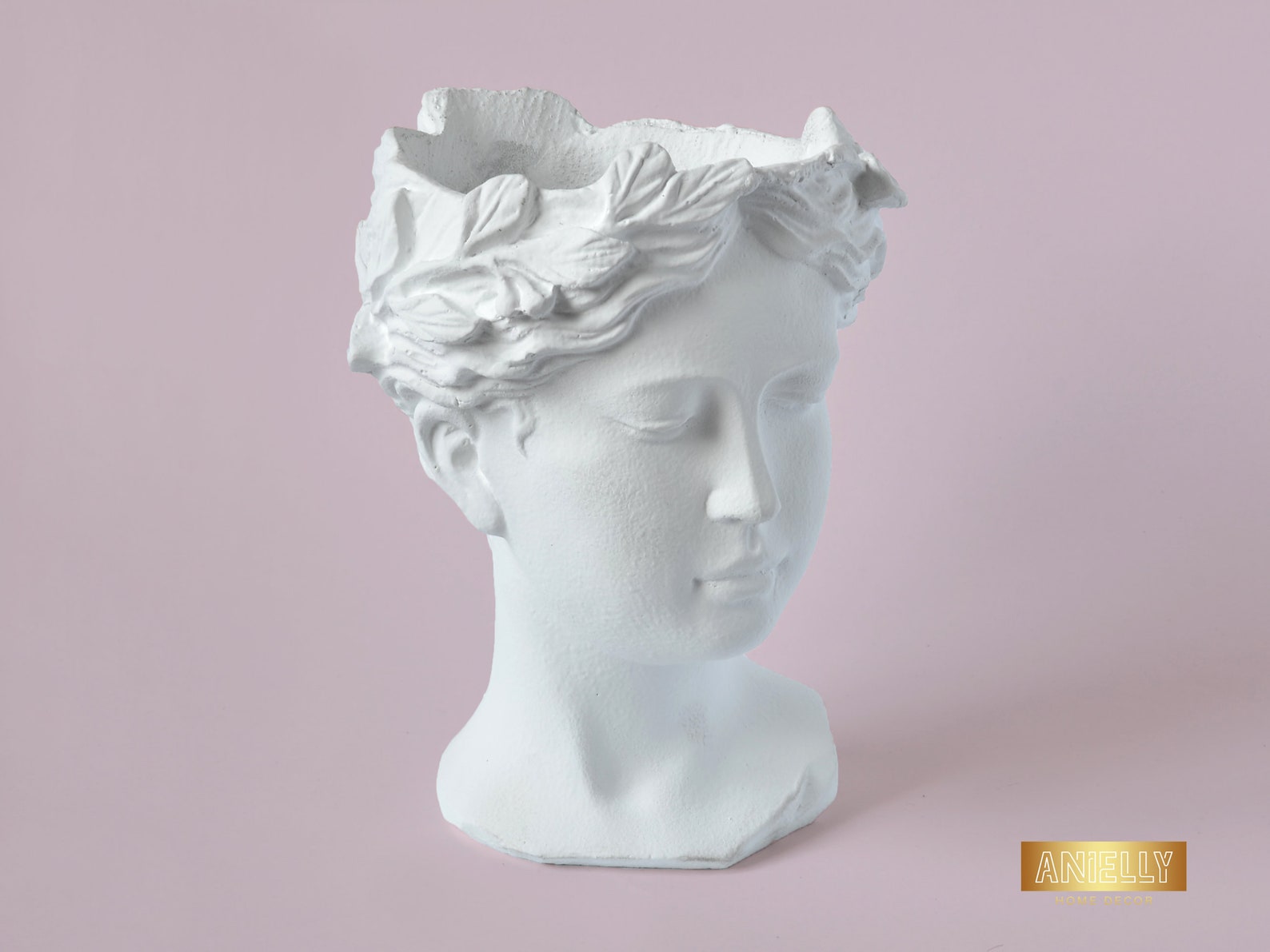 Greek Goddess Planter Antique Venus Head Statue Roman Style - Etsy