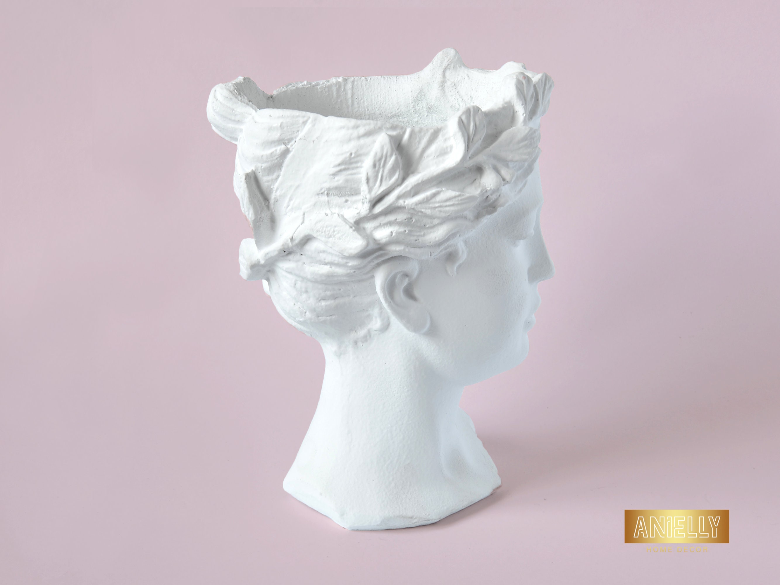 Greek Goddess Planter Antique Venus Head Statue Roman Style - Etsy ...