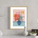 Flower Pot Print - Etsy