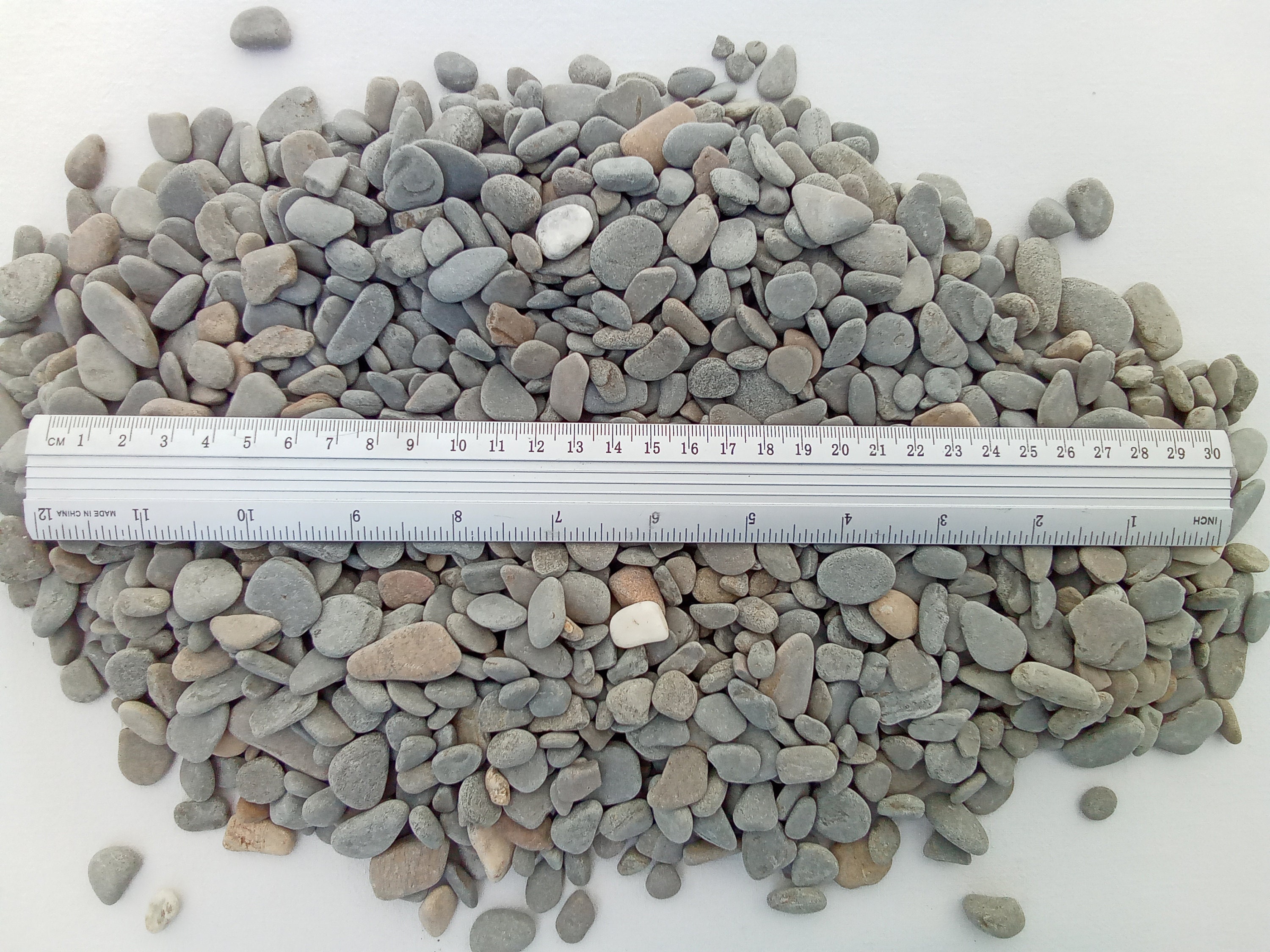 Small Tiny Sea Pebbles. Flat Sea Stones. Gray Beach Pebbles - Etsy