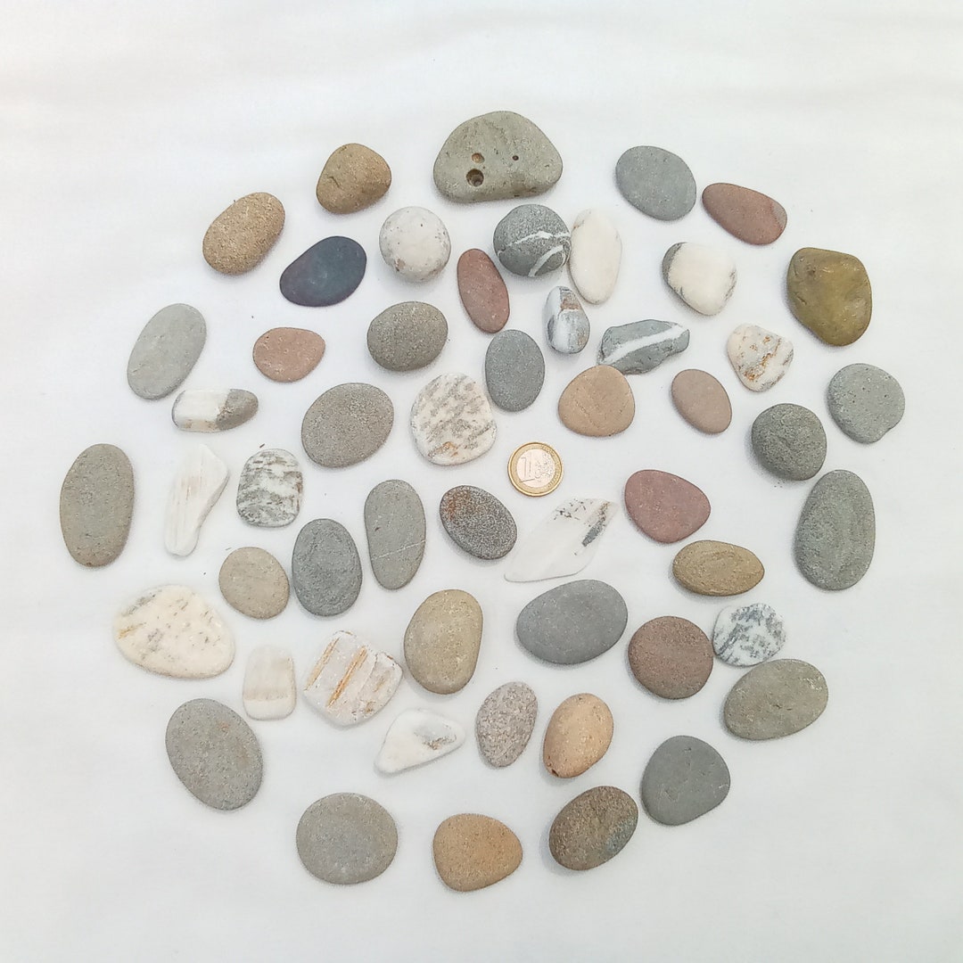 Sea Pebbles. Mixed Colors Sea Stones. Pebble Home Decor. 30-50 Mm 1.18 ...