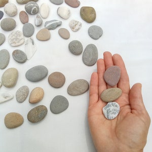 Sea Pebbles. Mixed Colors Sea Stones. Pebble Home Decor. 30-50 Mm 1.18 ...