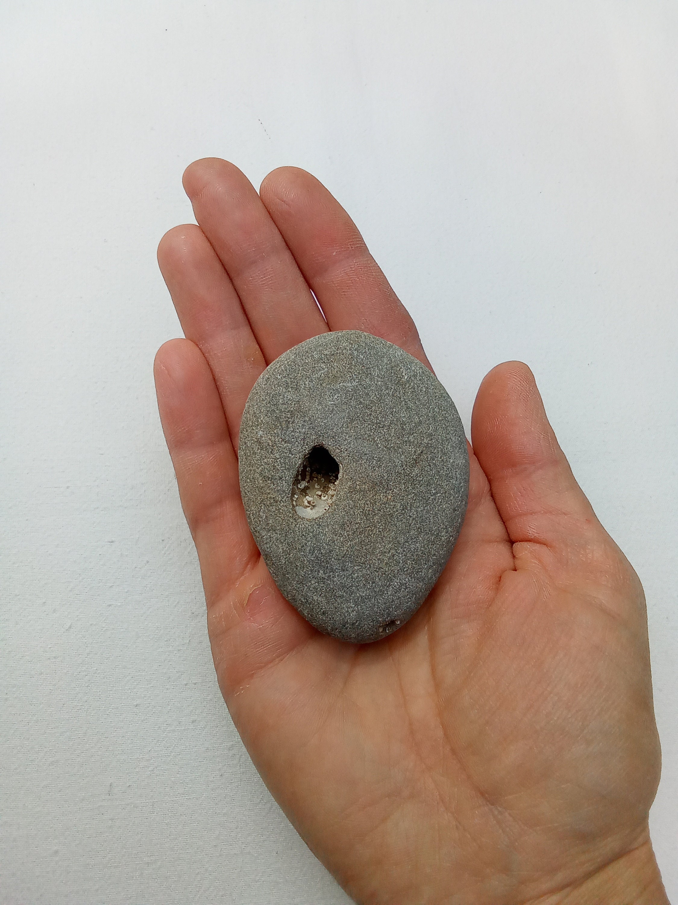 Large Hag Stone Protection Amulet Healing Adder Stone. Good - Etsy