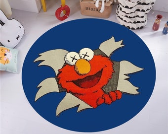 Colorful Monster Rug - Etsy