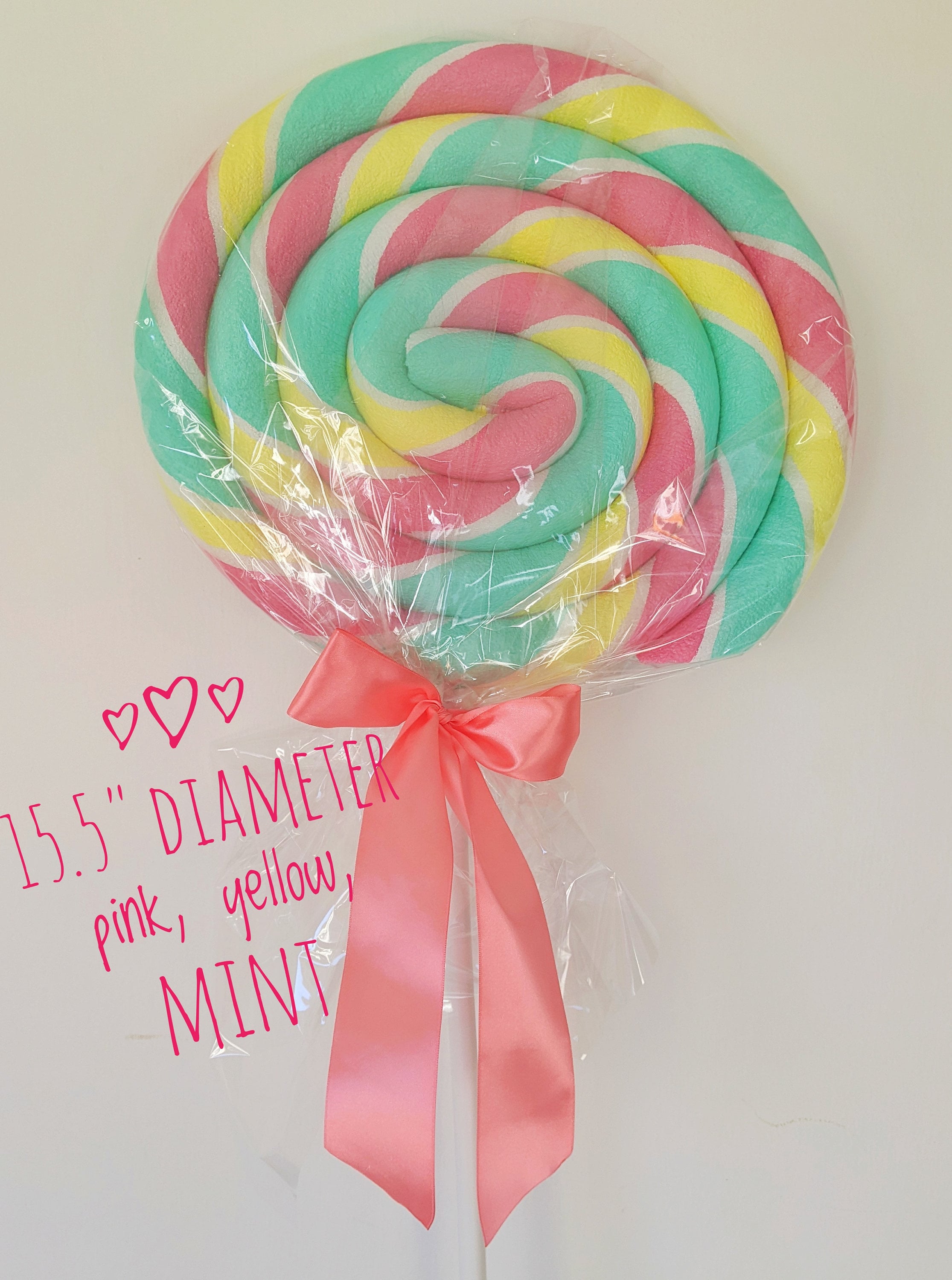 Giant Fake Lollipop Candy Land Prop / Lollipop Props / Candy Shop Prop ...
