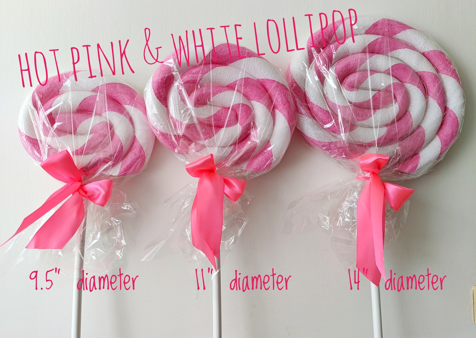 Giant Lollipop Prop / Fake Giant Lollipop / Candyland Party Decoration ...