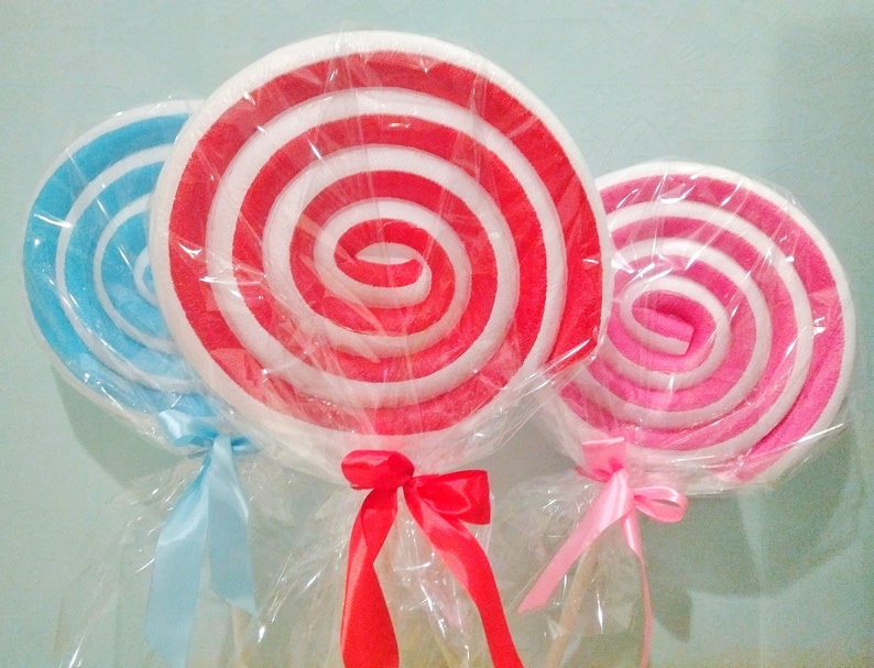 Giant Fake Lollipop Candy Land Prop Colorful Large - Etsy