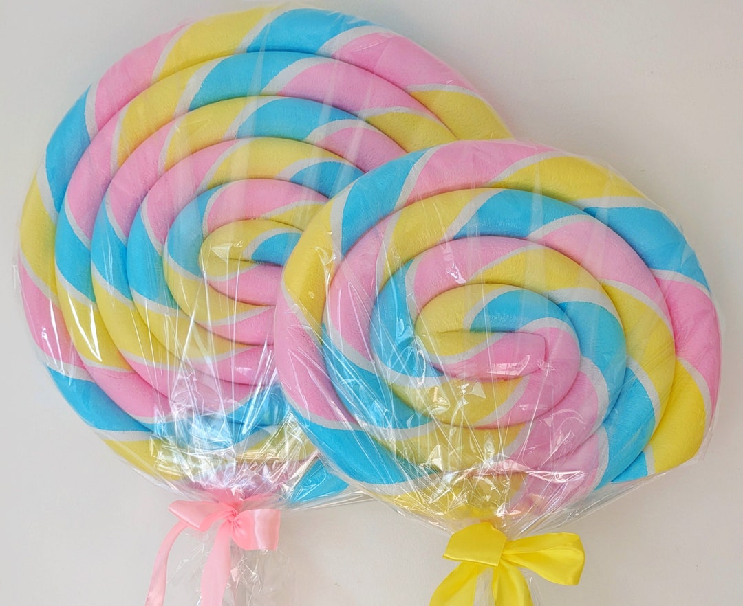 Pastel Lollipop Prop / Candy Land Prop / Fake Giant Lollipop ...