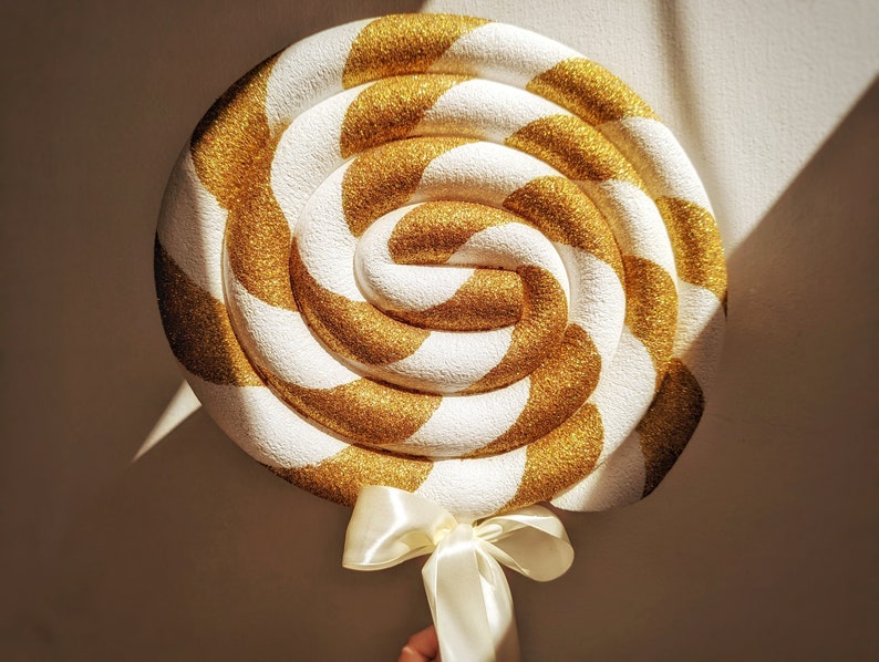 Giant Lollipop Prop / Glitter Giant Lollipop / Candyland Party - Etsy