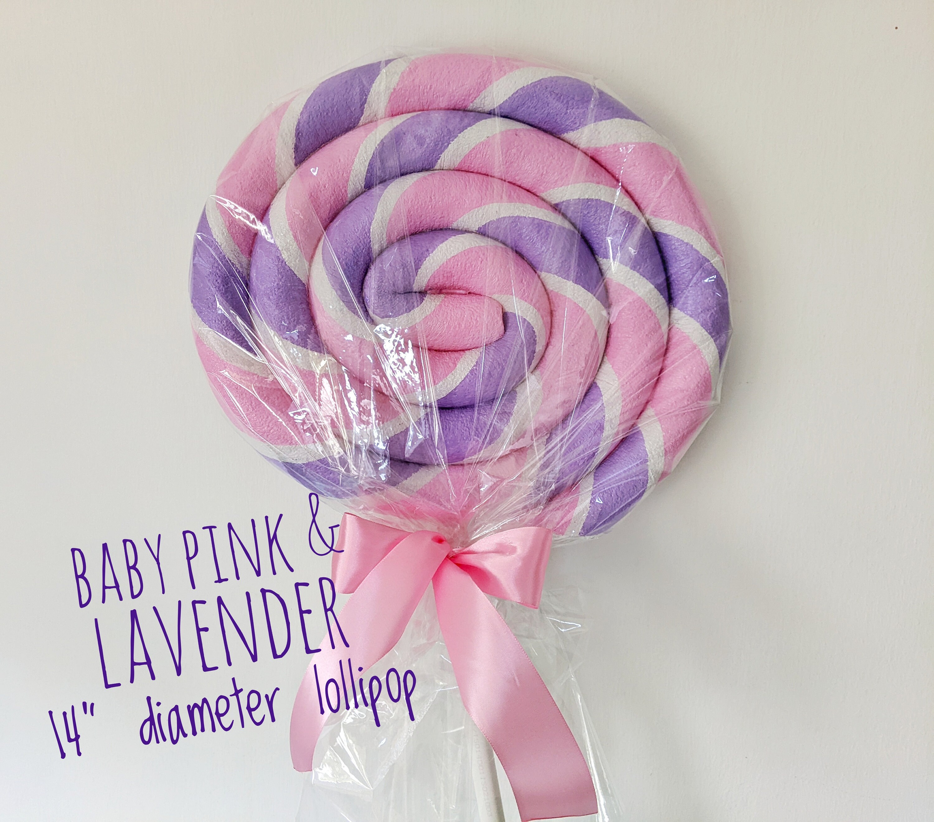 Pastel Lollipop Prop / Candy Land Prop / Fake Giant Lollipop / - Etsy