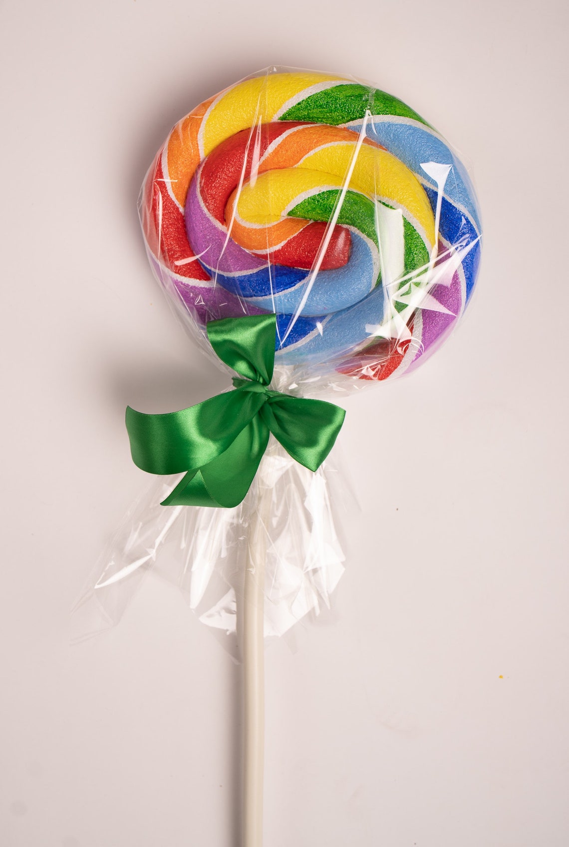 Giant Fake Lollipop Candyland Decorations Rainbow Lollipop - Etsy