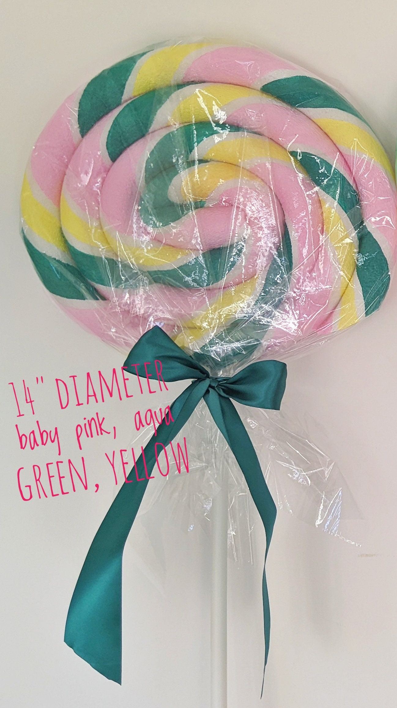 Giant Fake Lollipop Candy Land Prop / Lollipop Props / Candy Shop Prop ...