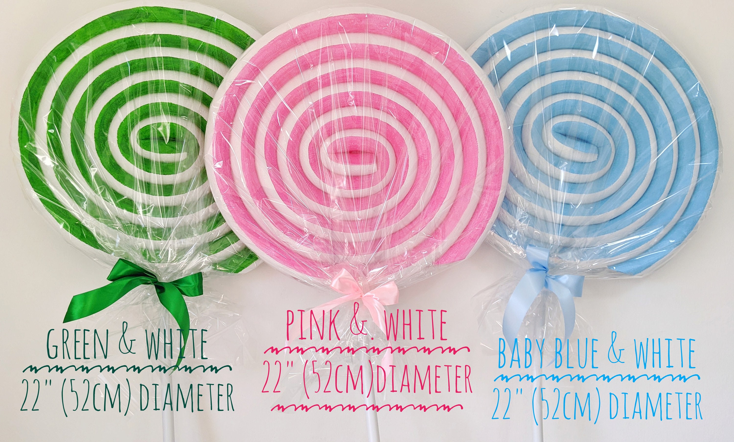 Giant Fake Lollipop Candy Land Prop Colorful Large Lollipop / Lollipop ...