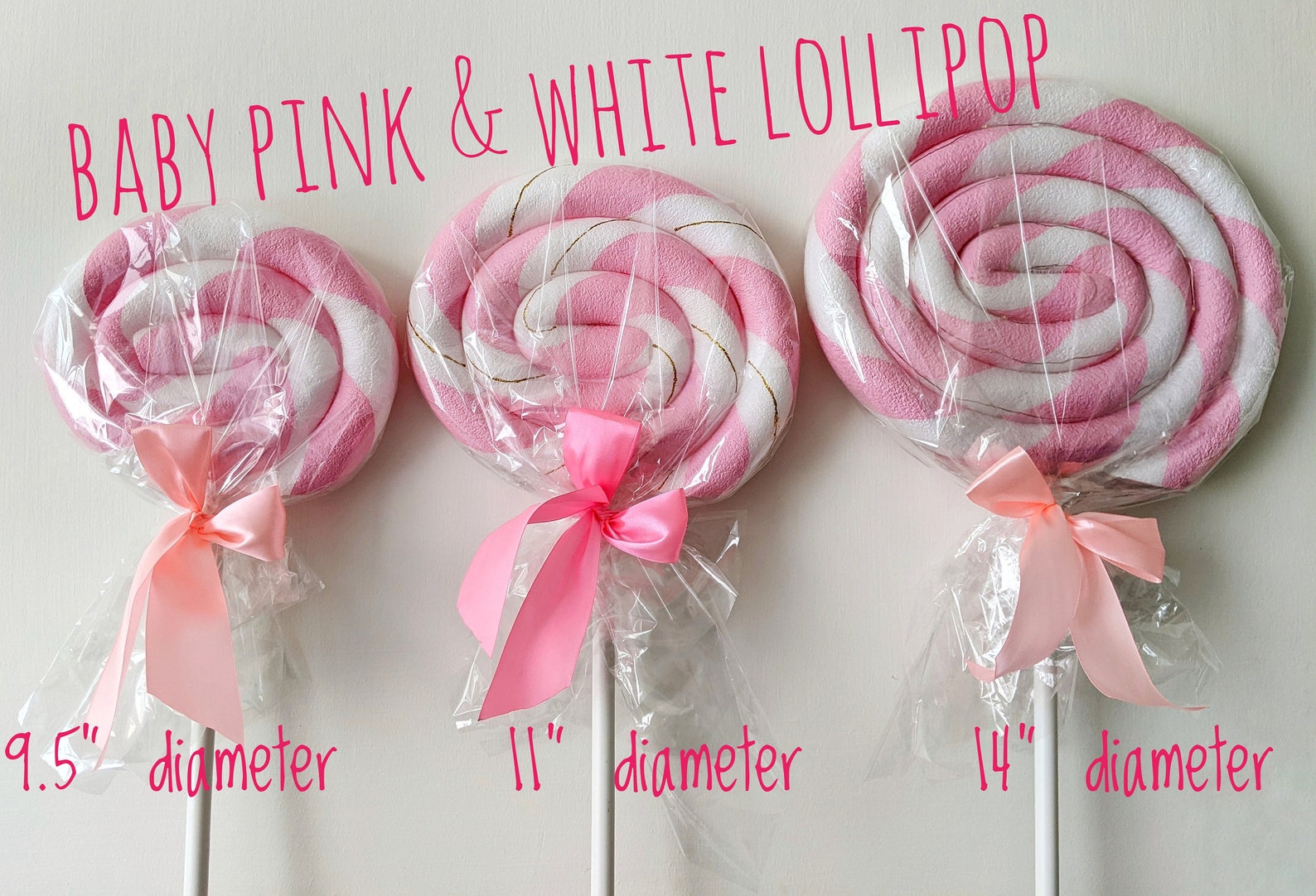 Giant Lollipop Prop / Fake Giant Lollipop / Candyland Party Decoration ...