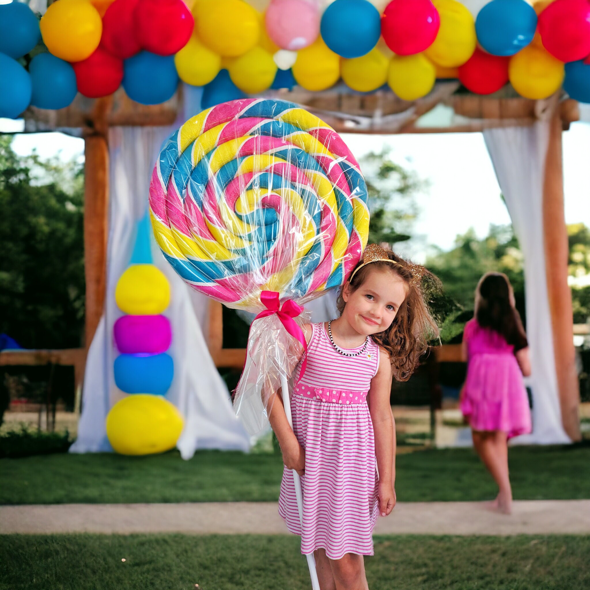 Giant Fake Lollipop Candy Land Prop / Candy Party / Giant Lollipop ...