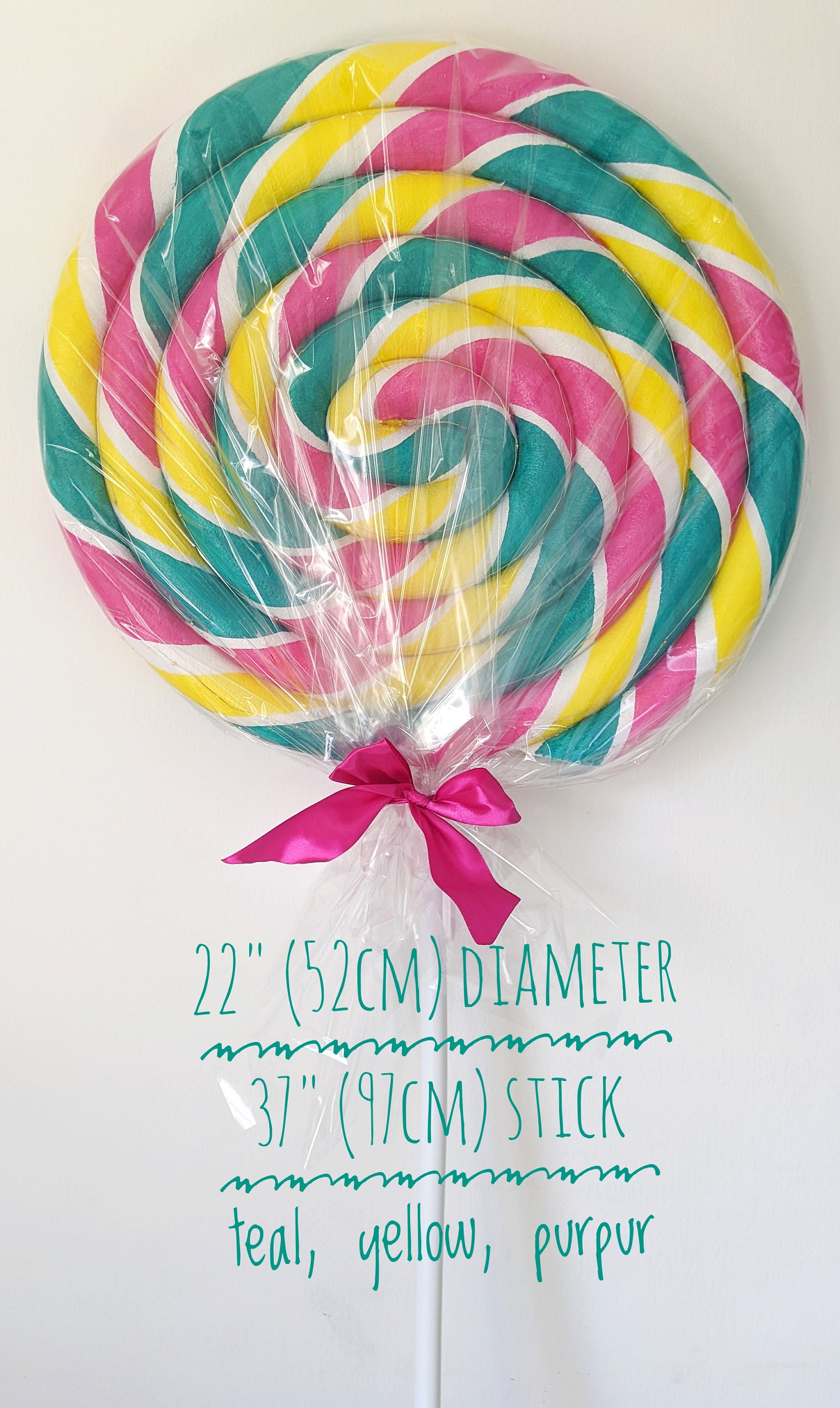 Giant Fake Lollipop Candy Land Prop / Lollipop Props / Candy Shop Prop ...
