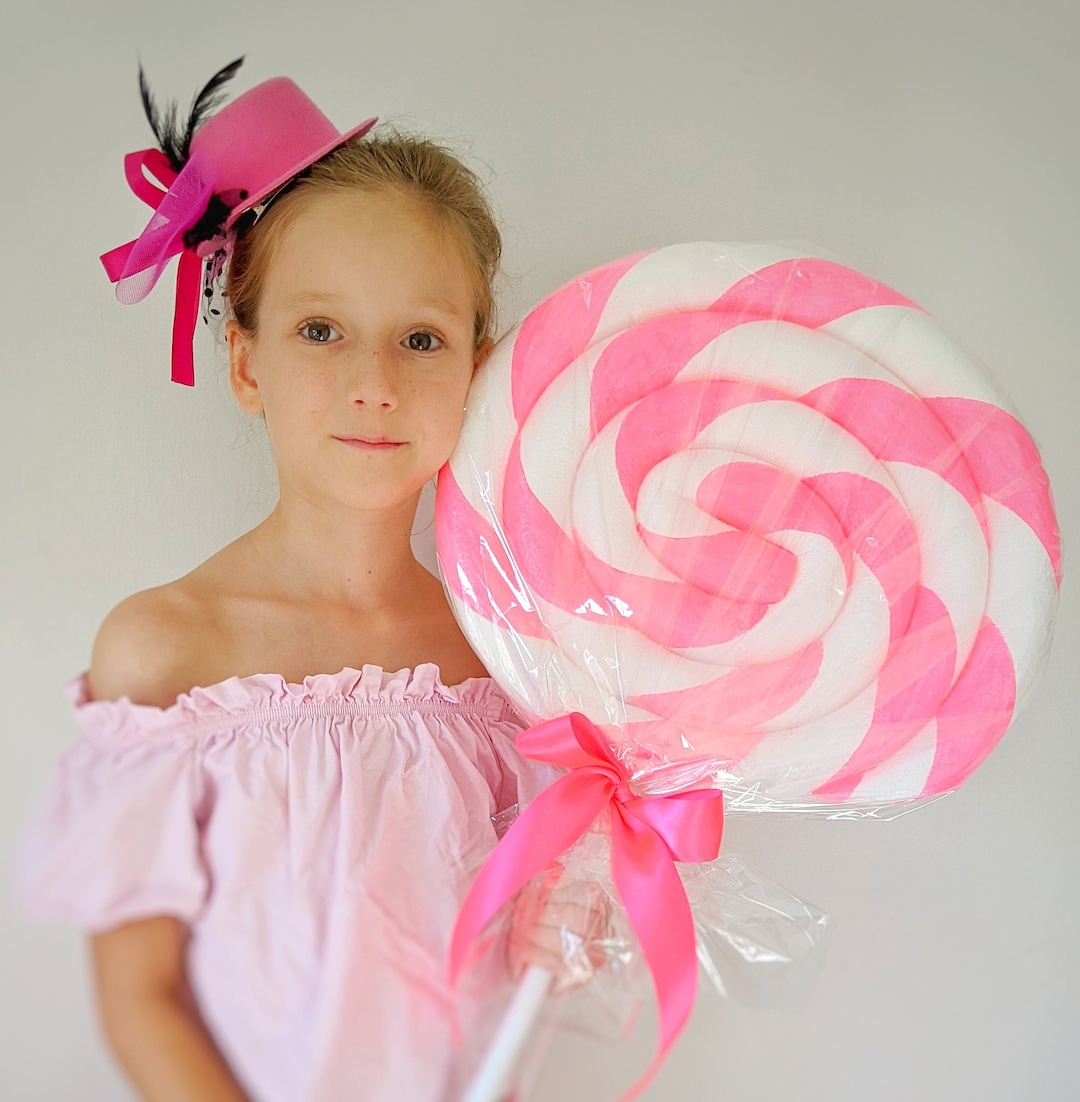 Giant Lollipop Prop / Fake Giant Lollipop / Candyland Party Decoration ...