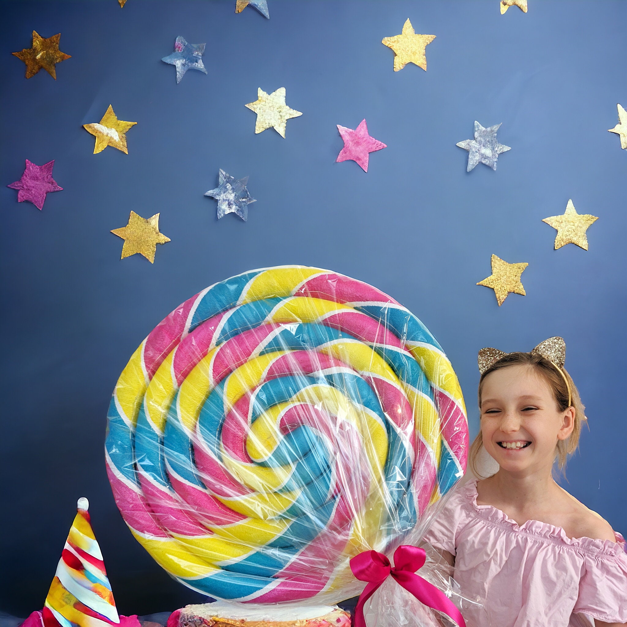 Giant Fake Lollipop Candy Land Prop / Candy Party / Giant Lollipop ...