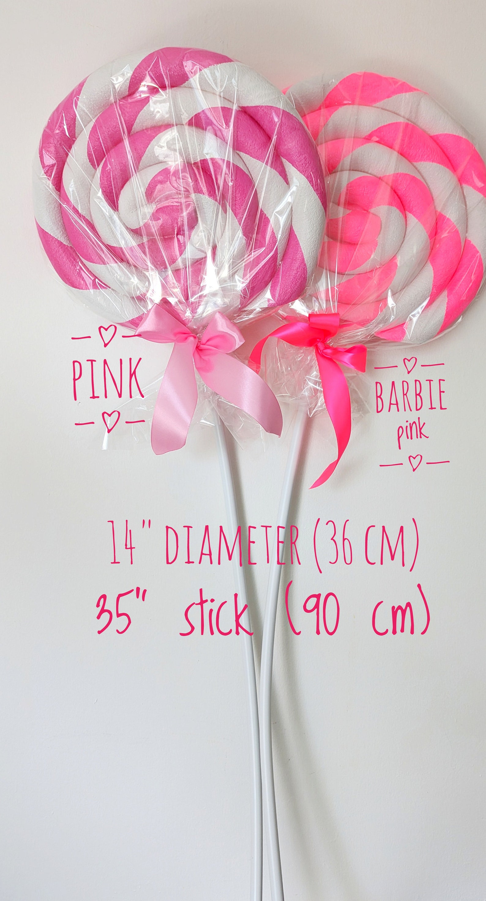 Giant Lollipop Prop / Fake Giant Lollipop / Candyland Party Decoration ...