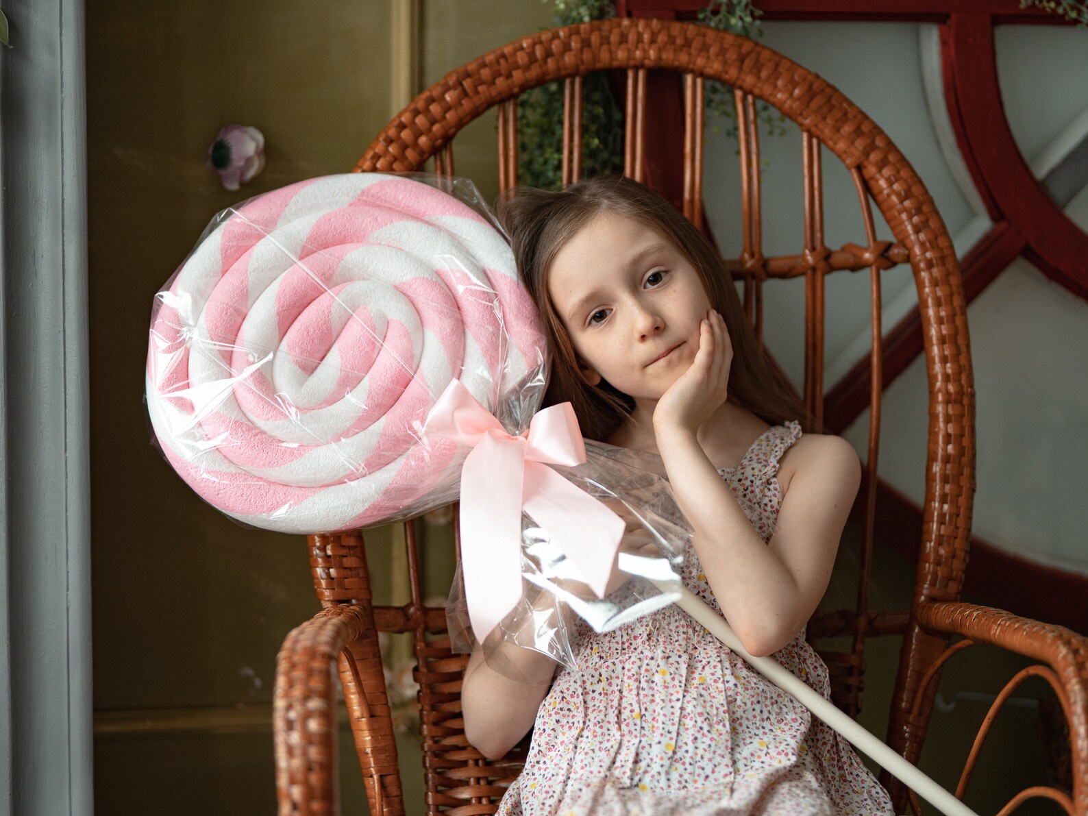 Giant Lollipop Prop / Fake Giant Lollipop / Candyland Party Decoration ...