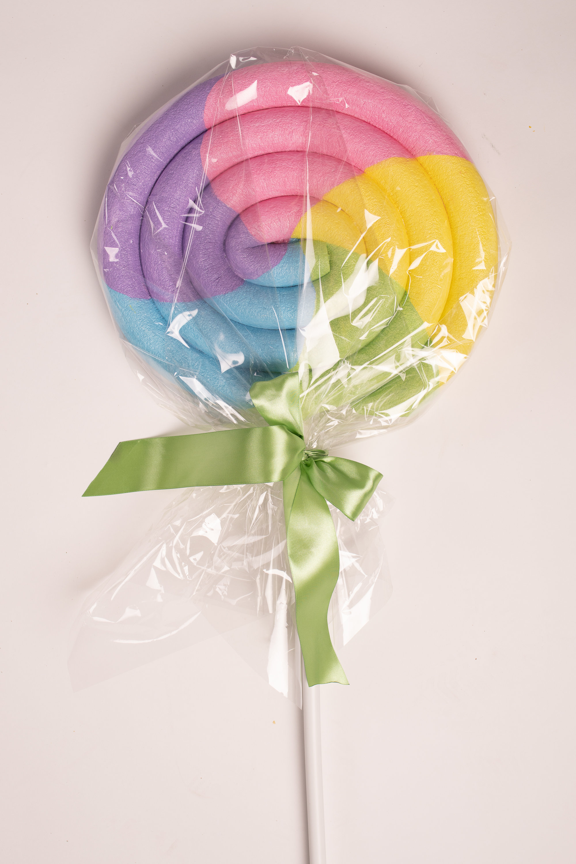 Pastel Rainbow Lollipop Prop / Fake Giant Lollipop / Candyland - Etsy UK