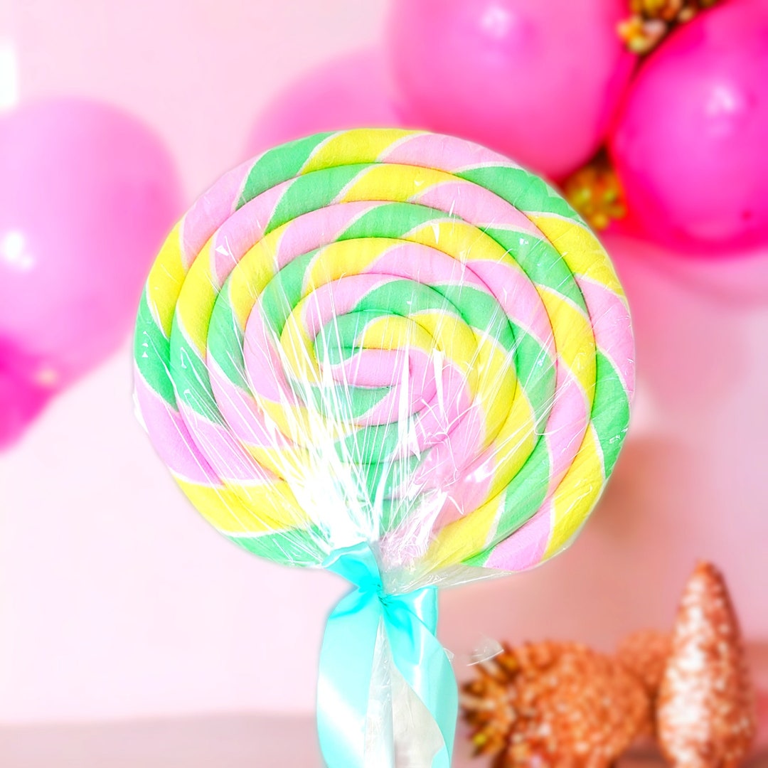 Pastel Lollipop Prop / Candy Land Prop / Fake Giant Lollipop ...