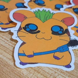 Emo Punk Rock Hamster Sticker Funny Decal - Etsy